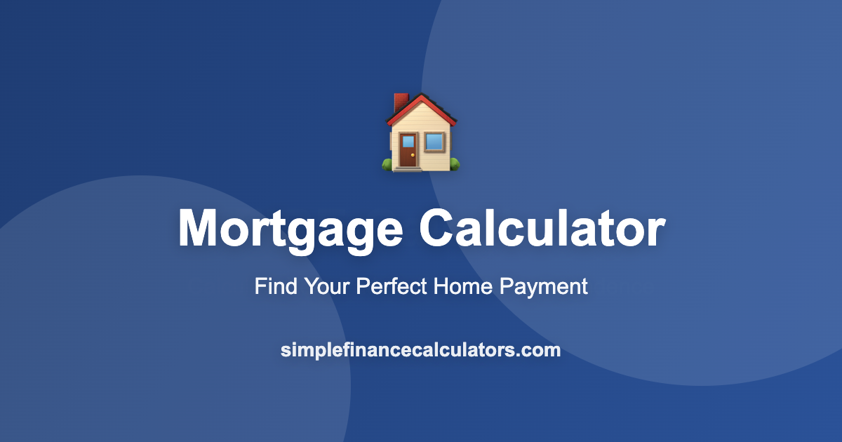 Free Mortgage Calculator with Extra Payments & Amortization Schedule 2025